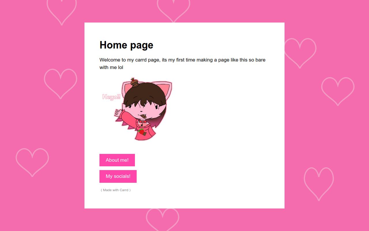 Rae’s carrd page!